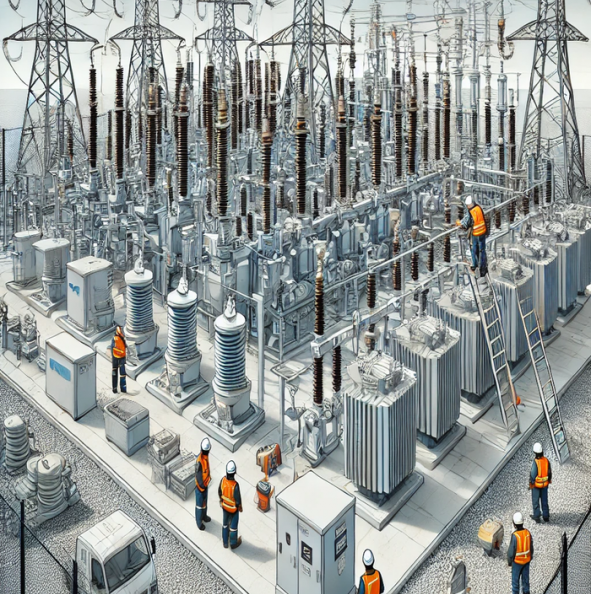 Expansion of the 22kV distribution system for the 110kV Cau Do Substation